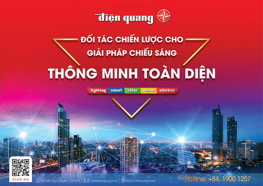 Giải pháp chiếu sáng thông minh toàn diện của Điện Quang